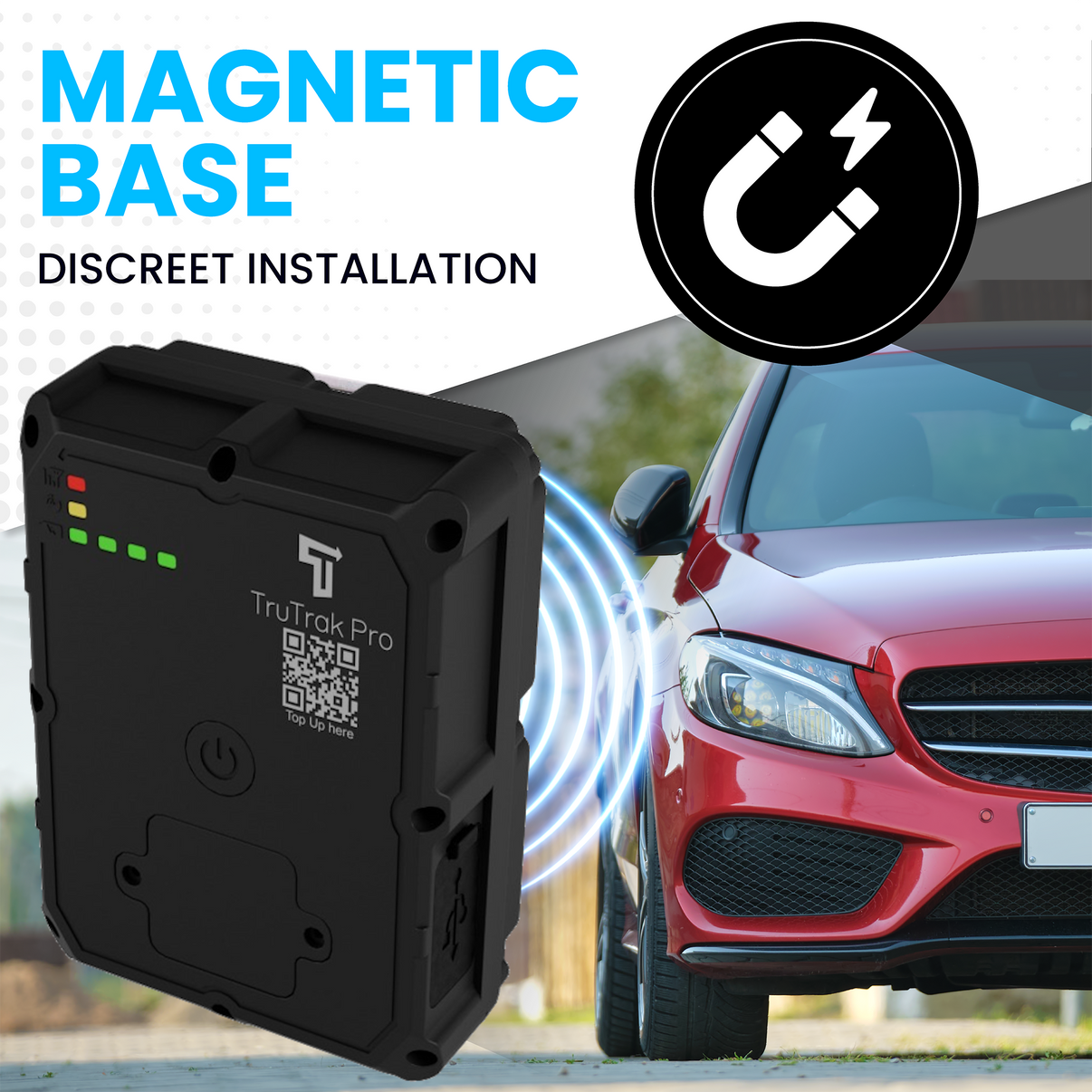 TruTrak Pro GAT24 4G Magnetic GPS Tracker